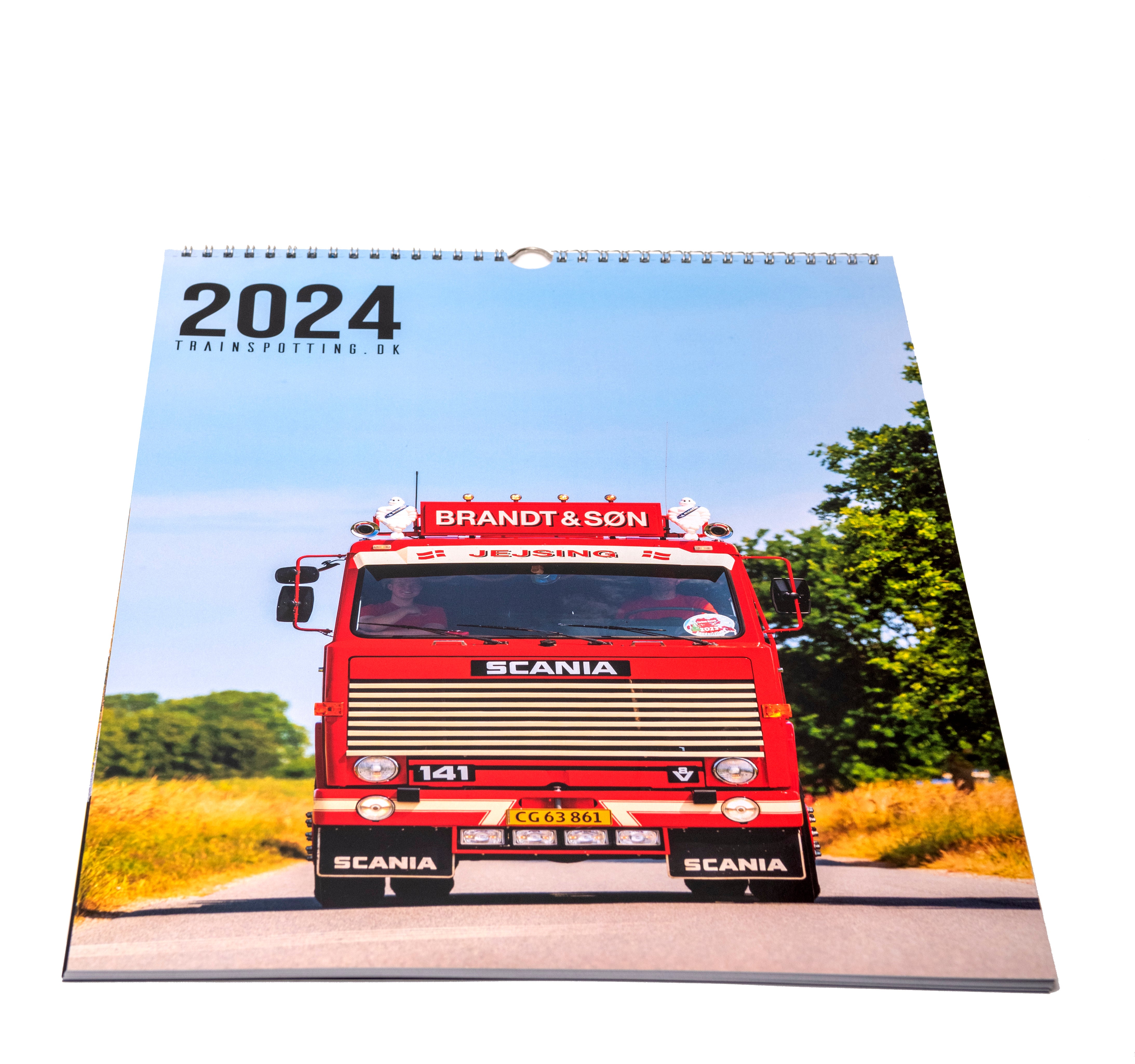 Lastbil-kalender 2024 – Trainspotting.dk